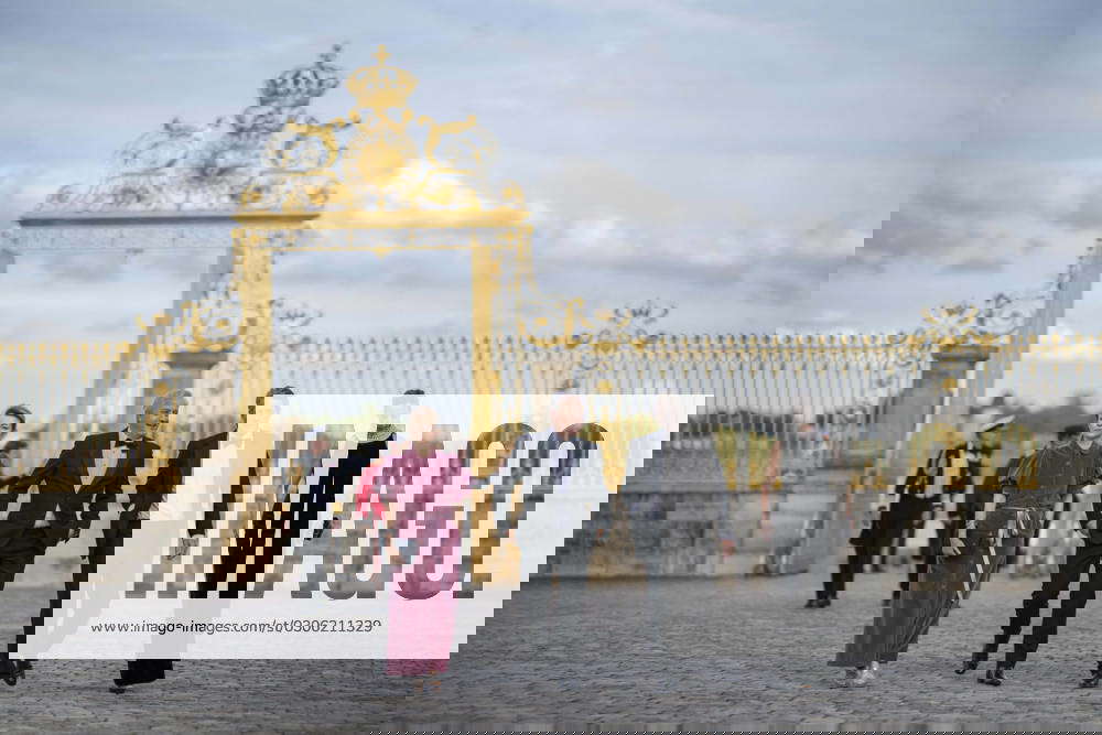 King Charles Visit To France Dominique Delport and Elizabeth Kesses ...