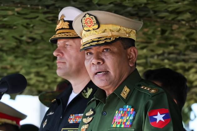 RUSSIA, PRIMORYE REGION - : Chief of General Staff of the Myanmar Armed ...
