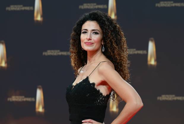 Presenter Marwa Eldessouky arrives at the German Television Award gala ...
