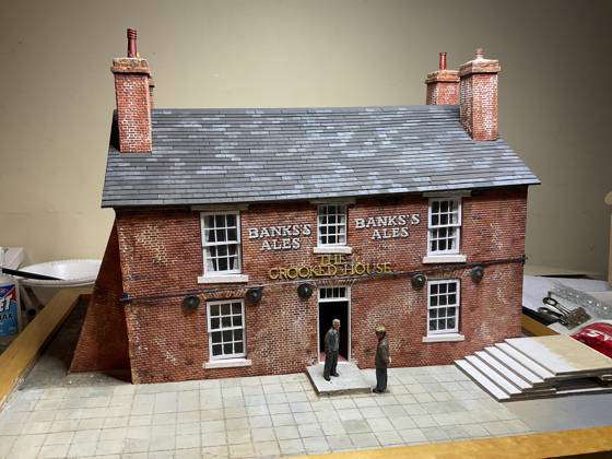 After Britains wonkiest pub, The Crooked House in Staffordshire, burnt down on 5 August 2023, there