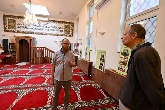 Open day in Brno Mosque, on 25 years from its opening, Brno, Czech ...