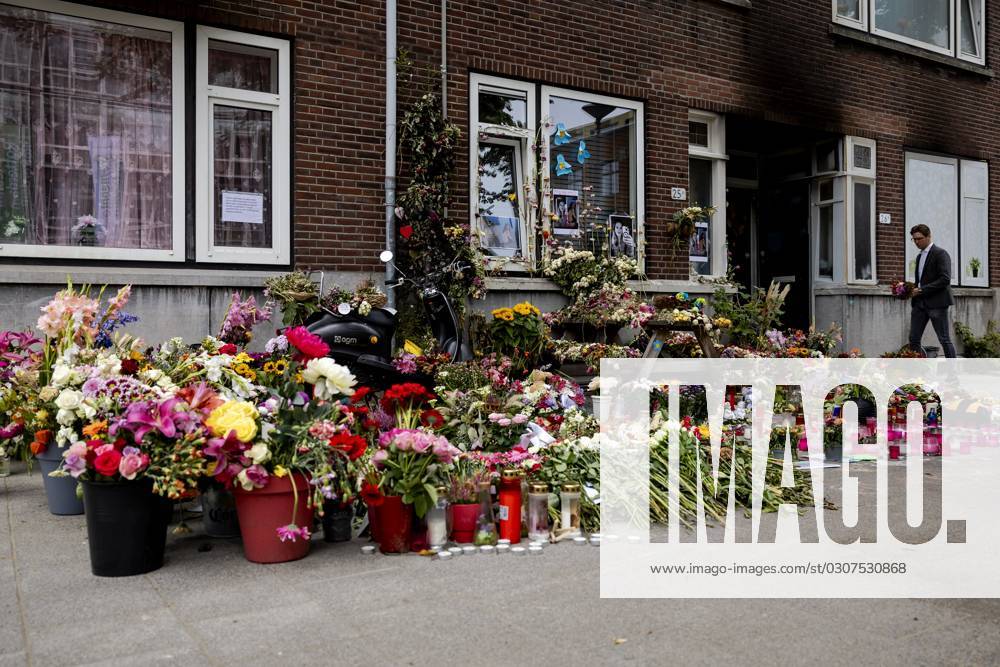 ROTTERDAM - Flowers for the home of Marlous and Romy, today there is a ...