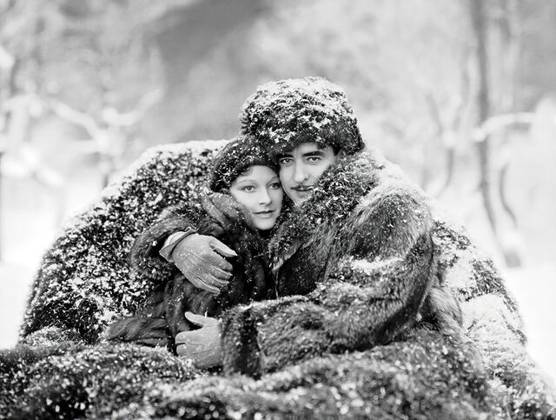 RENEE ADOREE and JOHN GILBERT in REDEMPTION (1930), directed by FRED NIBLO