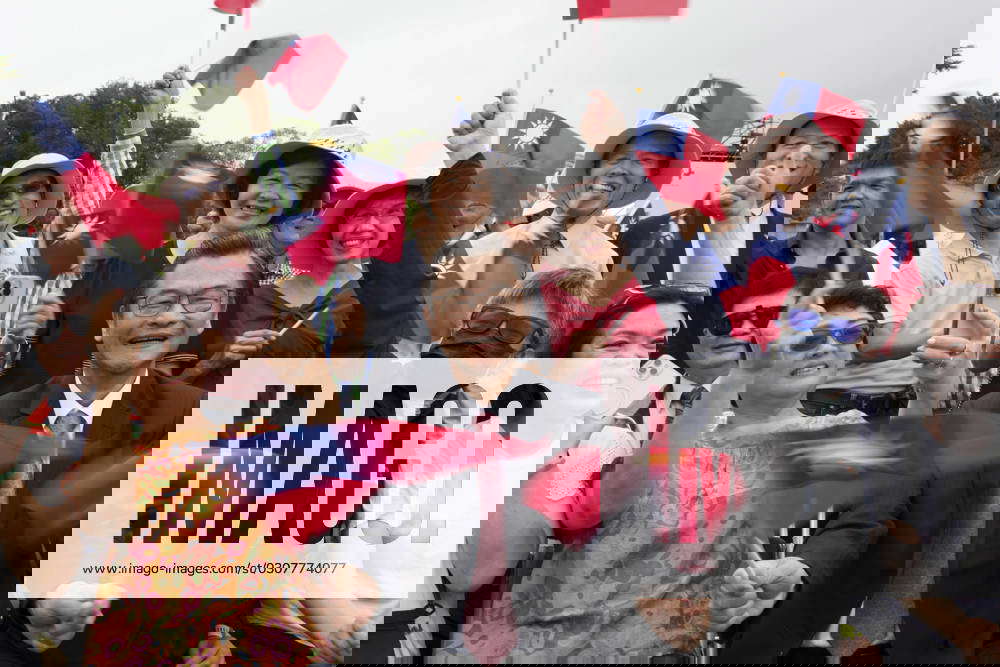 Taipei, Taiwan: Taiwanese celebrate Taiwan National Day, also called ...