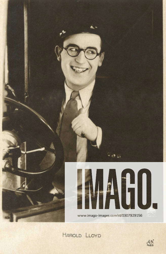 Harold Lloyd in Speedy Harold Lloyd (1893-1971) - American comic film actor, producer and director