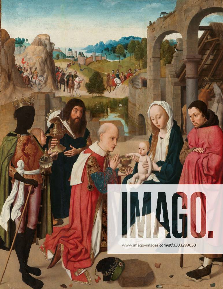 The Adoration of the Magi, c.1480-c.1485. Other Title: The Adoration of ...