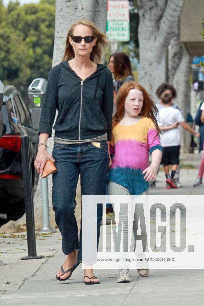 **EXCLUSIVE** Helen Hunt takes a walk with her daughter, Makena Lei ...