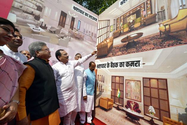 NEW DELHI, INDIA – OCTOBER 15: Delhi Bharatiya Janata Party (BJP) President Virendra Sachdeva with