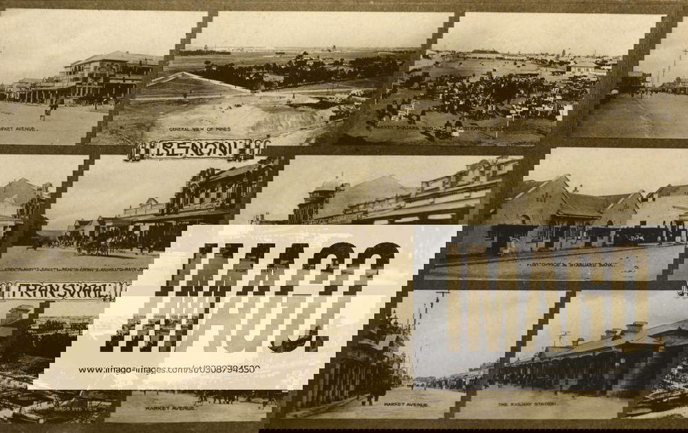 Ten views of Benoni, Transvaal, South Africa Ten views of Benoni, a ...