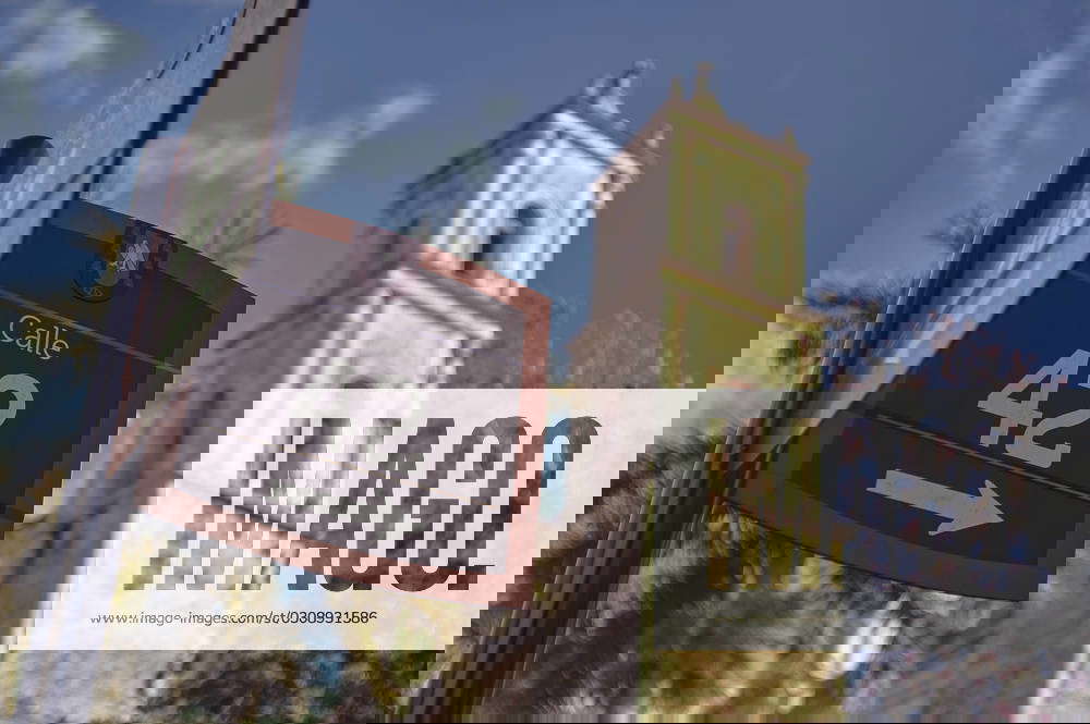 Calle 42 sign Road sign indicates the words Calle 42 an indication for ...