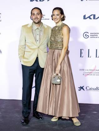 Emma Ferrer at photocall for Elle Cancer Ball Gala in Madrid on 17 ...
