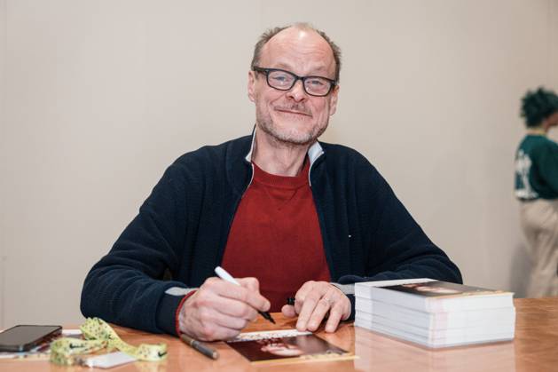 Voice actor Peter Flechtner at MEX Berlin Manga and Entertainment Expo ...