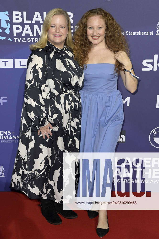 Andrea Schneider and Roxanne Rittmann at the presentation of the Blue ...