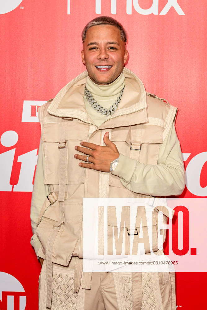 Puerto Rican singer Nio García poses on the red carpet of the first ...
