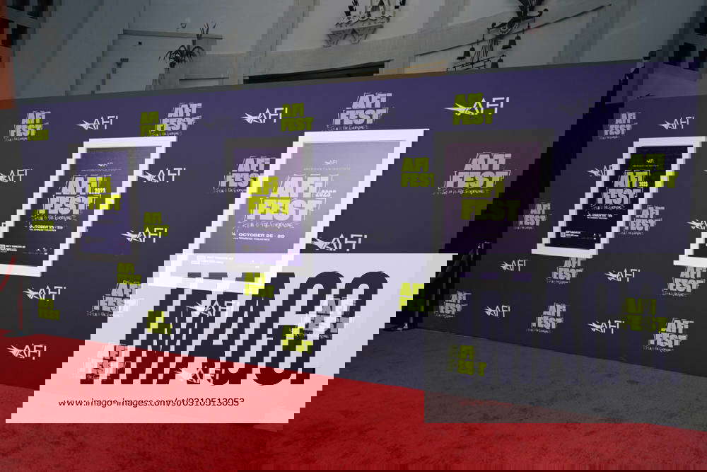 October 26, 2023, Hollywood, California, United States: AFI Fest Step ...