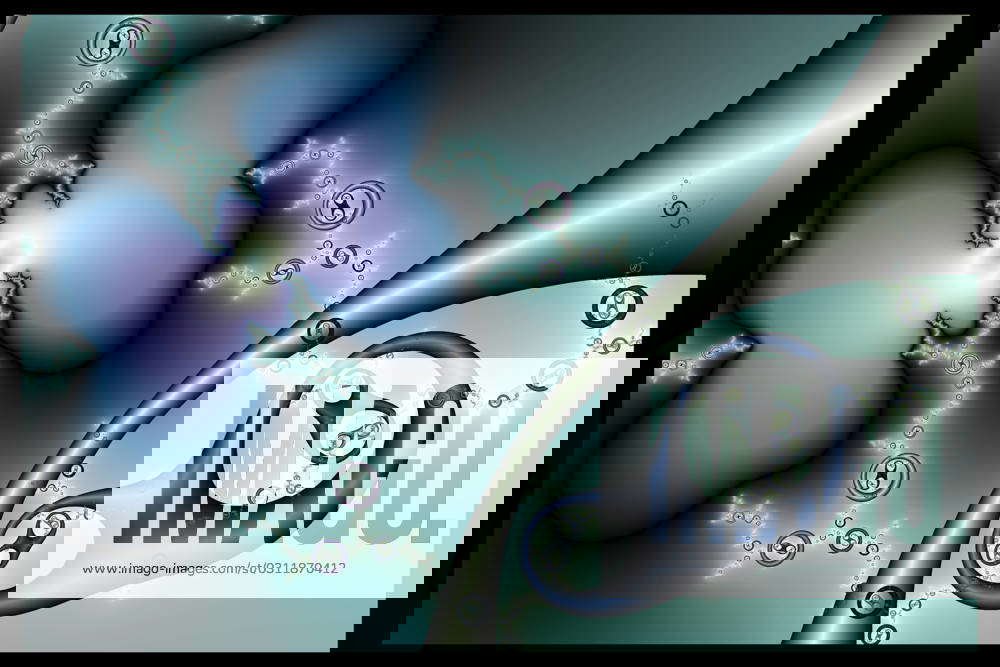 Green and blue colors combine with small electric bolts, 195214 ...