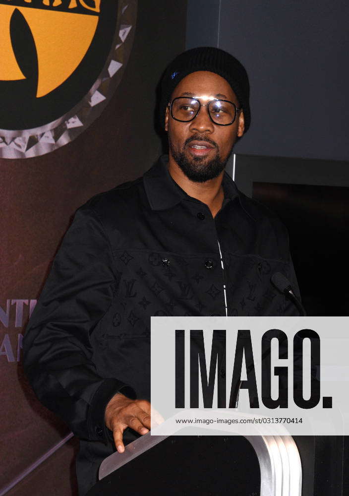 New York Ny November 9 Rza Pictured As The Wu Tang Clan Celebrate