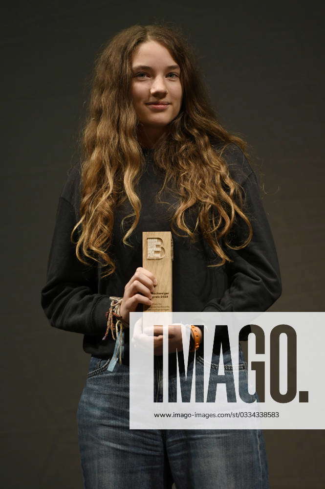 Eline Doenst with the Braunschweig Film Award for Best Newcomer at the ...