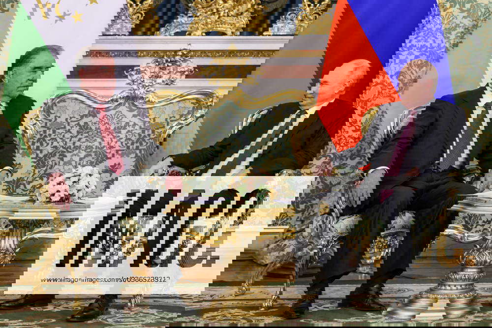 Russia Moscow November 21 2023 Tajikistan S President Emomali