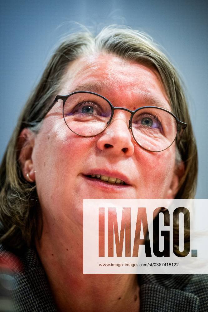 An Schillemans pictured during a hearing session of the special ...