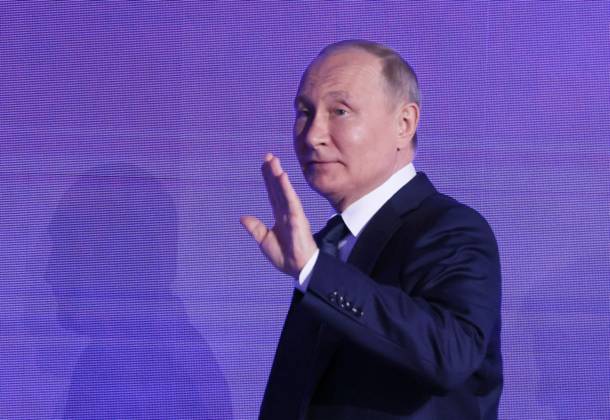 RUSSIA, MOSCOW - NOVEMBER 24, 2023: Russia s President Vladimir Putin ...