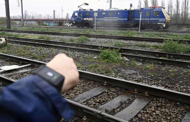 Infrabel Presents Two New Safety Systems, BRUSSELS, BELGIUM - NOVEMBER ...