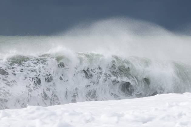 RUSSIA, SIRIUS FEDERAL TERRITORY - : A view of high waves as seen from ...