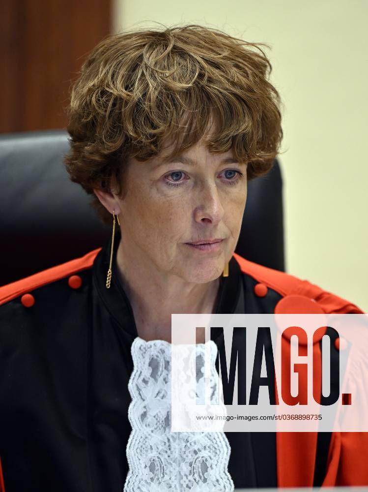 Public prosecutor Ann Fransen pictured during the jury constitution ...