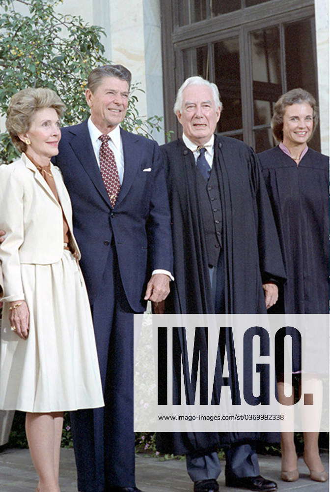 September 25, 1981, Washington, District of Columbia, USA: President ...