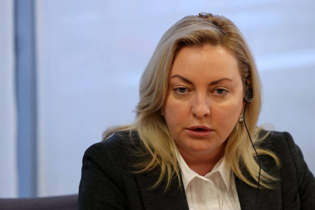 Tetiana Yehorova-Lutsenko, présidente de l Oblast ukrainien de Kharkiv ...