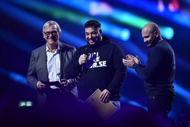 STOCKHOLM 20231206 Klas Bergling, father of Tim Bergling, presents this ...