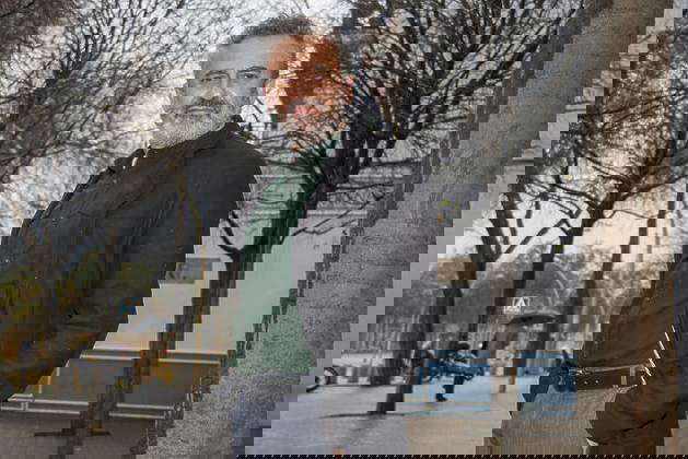 Seville, 01 18 2020. The actor interviews the actor Manuel Monteagudo ...