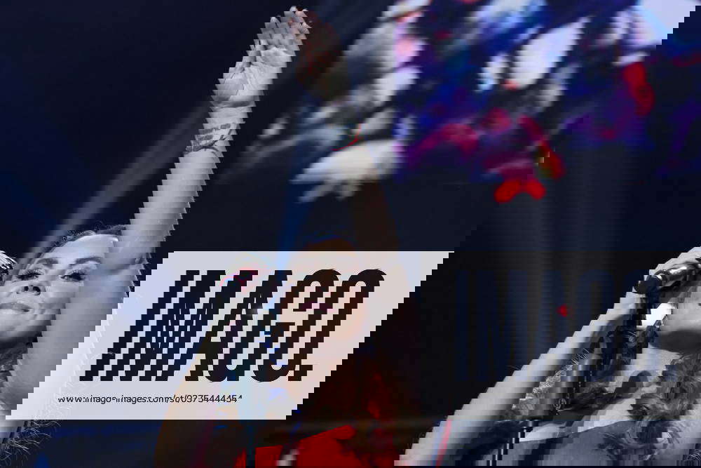 RUSSIA, MOSCOW - DECEMBER 17, 2023: Russian singer MakSim performs ...