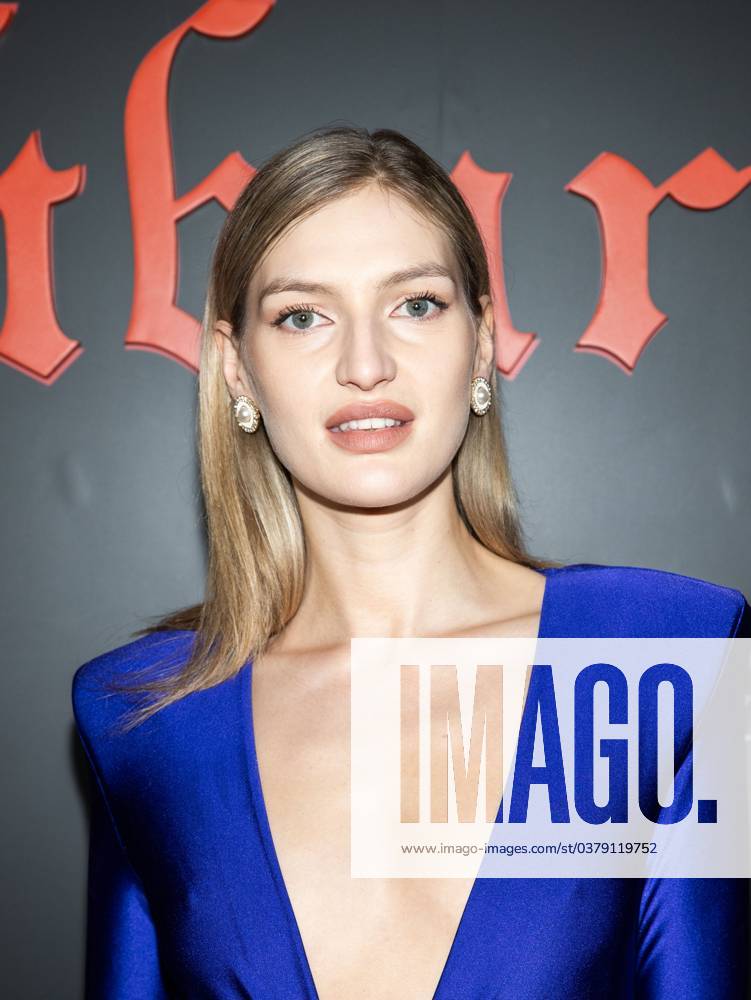 Simona Andrejic at arrivals, New York Special Screening of SALTBURN ...