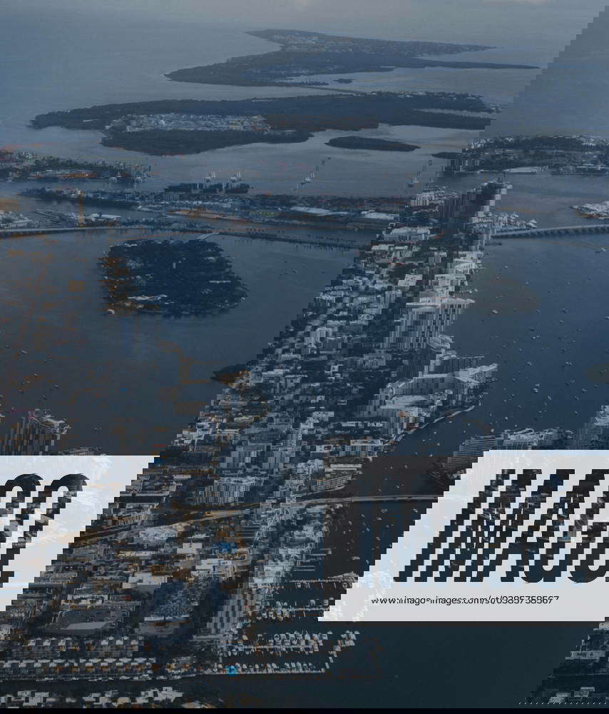 City skyline arial views Miami Beach Florida Miami Beach, Florida ...