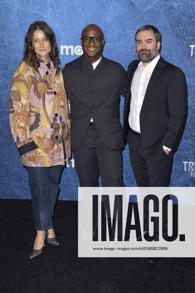 Adele Romanski, Barry Jenkins and Mark Ceryak at the premiere of the ...