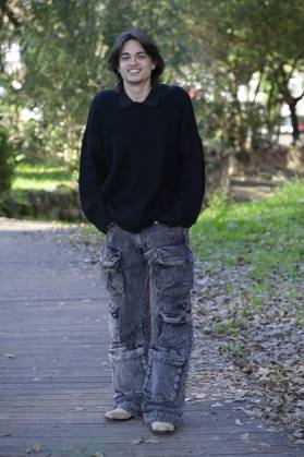 Rome, Italy: Enea Barozzi attends the photocall of Mediaset tv series I ...