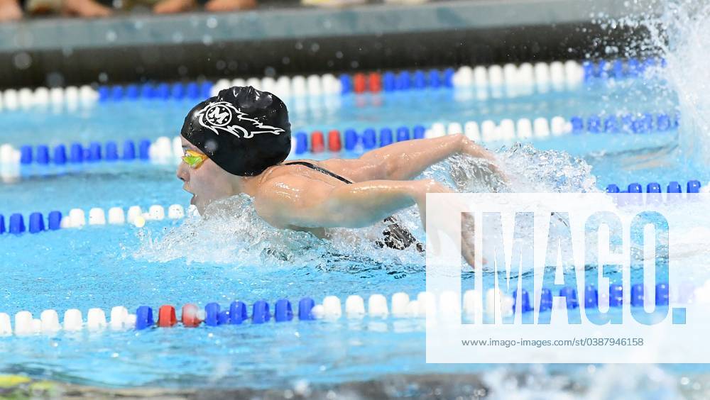 Syndication: The Enquirer Mason s Chloe Wall swims the butterfly on her ...