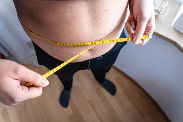 Augsburg, Bavaria, Germany - : Symbolic image of overweight and obesity ...