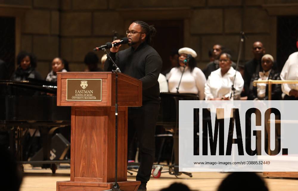 Syndication: Democrat and Chronicle Alex Parris sings the Black ...