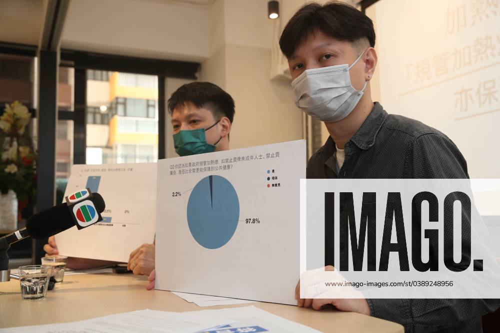 Tsui Yuen, Member of Heated tobacco concern group HK and Convenor Joe ...