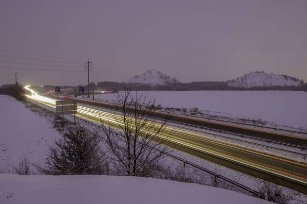 Snowfall In Northern France Snowfall in the Hauts de France region ...