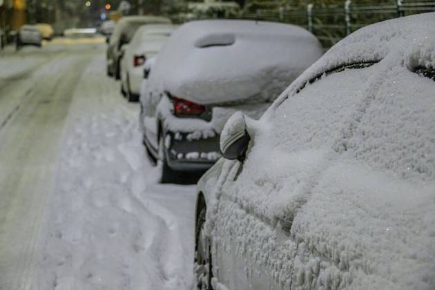 Snowfall In Northern France Snowfall in the Hauts de France region ...