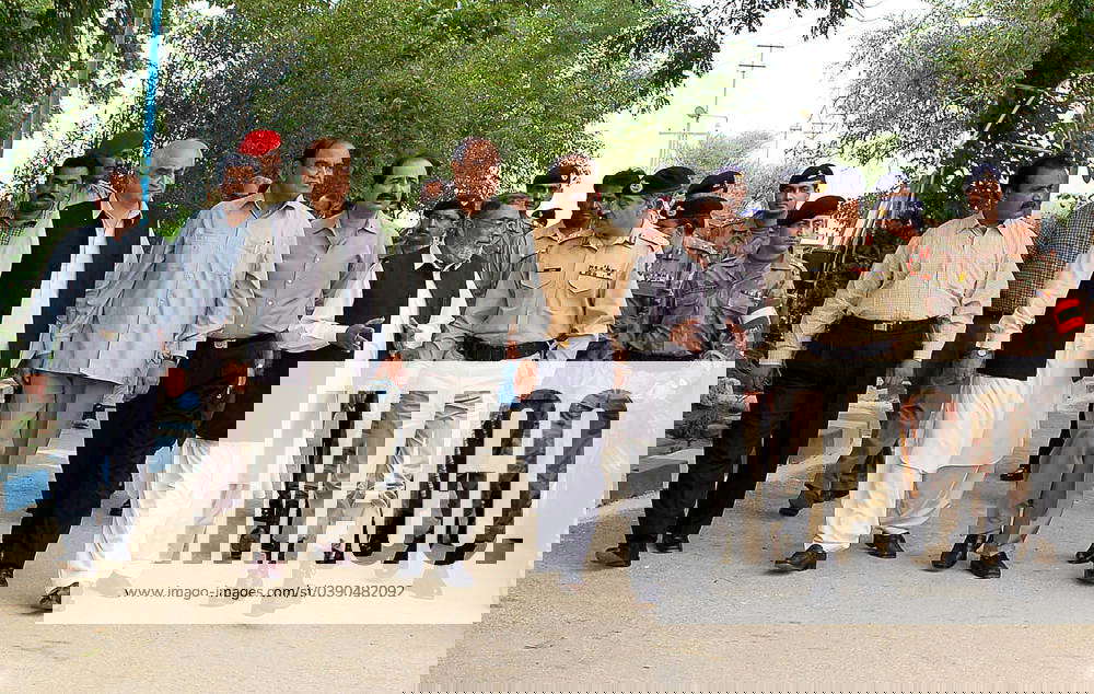 Corps Commander, Lieutenant General Ahsan Azher Hayat along with ...