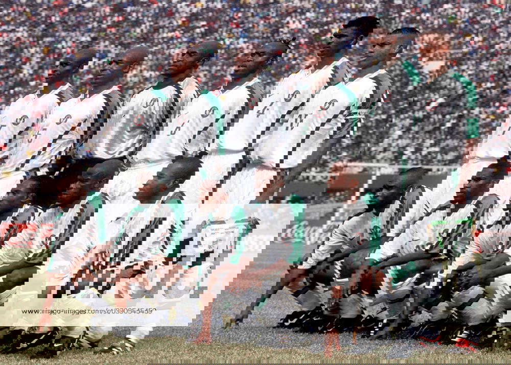 The nigerian team pose for a team photo WORLD CUP SOCCER - Nigeria ...