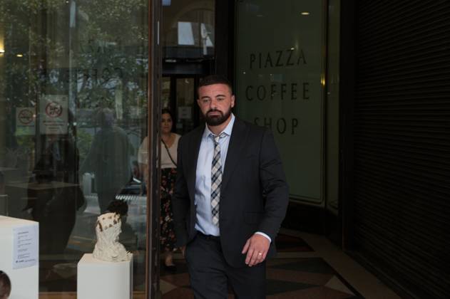 WADE HABKOUK COURT, Wade Habkouk leaves at the Downing Centre Local ...