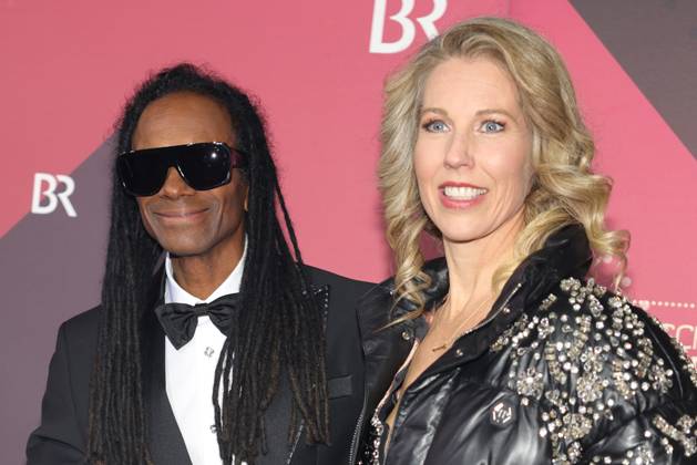 Bavarian Film Award 2023 Fabrice Morvan with partner Tessa van der ...