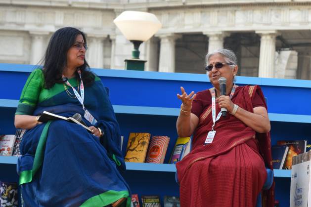 Eminent Writer Sudha Murty is in Tata Steel Kolkata Literary Meet ...