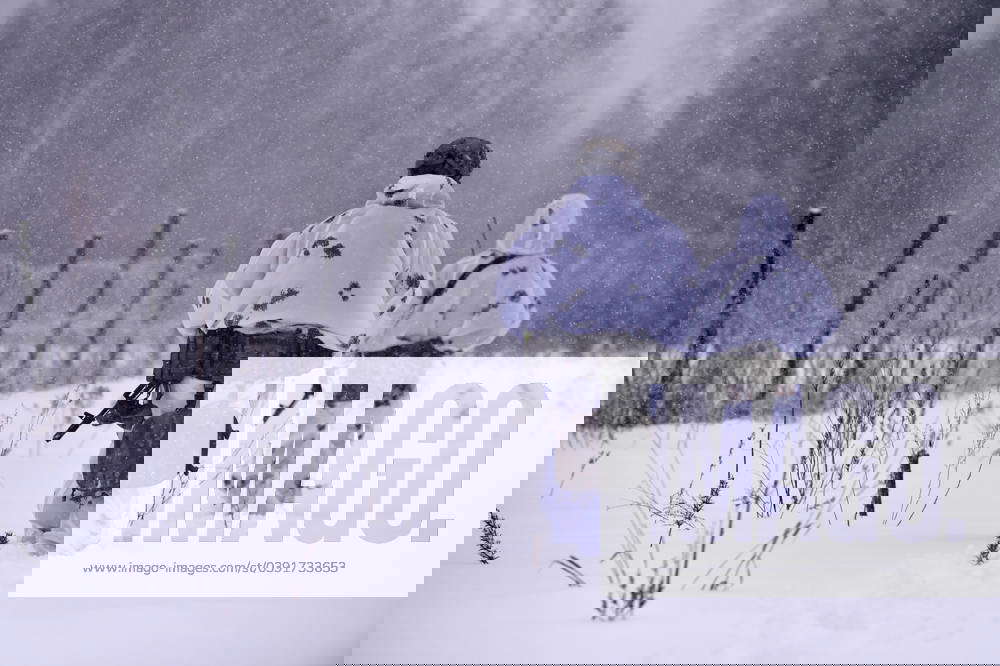 January 23, 2024, Chernihiv, Ukraine: Ukrainian border guards patrol ...