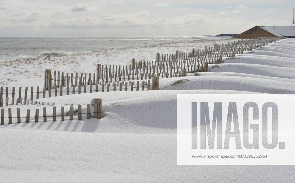 Syndication: Cape Cod Times, ORLEANS -- 02 10 21 -- Wind swept dunes at ...